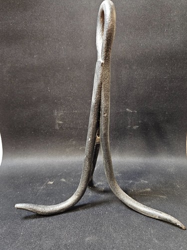 Antique Vintage Hand Forged Trap Grapple 3 Hook Drag | eBay