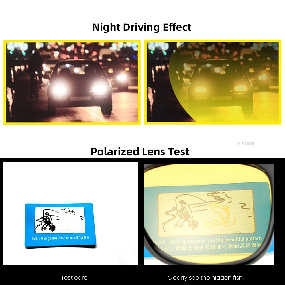 AA Night Driving Glasses With Anti-Glare Anti-Dazzle Polarised UV400 ...