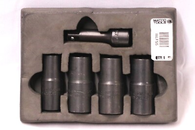 Matco Tools 1/2" Drive 5pc Lug & Lock Flip Socket Set WLFS5 for Damaged ...