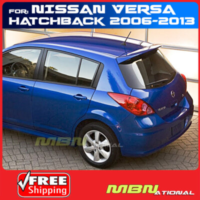 For 06-13 Nissan Versa 4DR Hatchback Trunk Spoiler Painted K23 SILVER ...