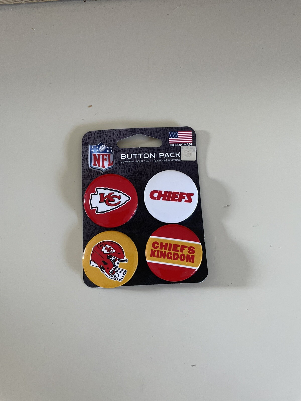 Kansas City Chiefs Button Pack 🔥chiefs Kingdom 🔥NFL | eBay