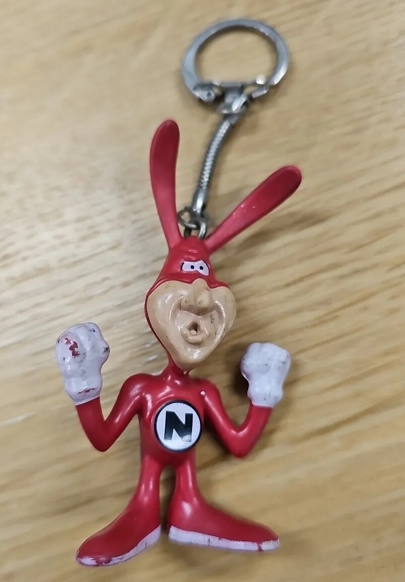 1987 NOID DOMINOS PIZZA GUY KEY CHAIN | eBay