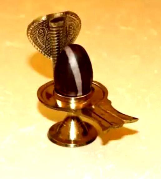 NARMADESHWAR SHIVLING Small Shiva Lingam for Home Poja Natural SHIVLING ...