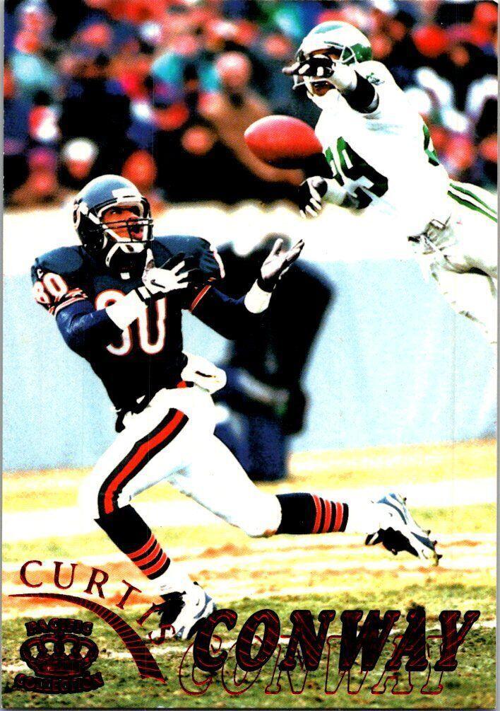 1996 Pacific Pure NFL Gridiron - Curtis Conway #18 Red for sale online ...
