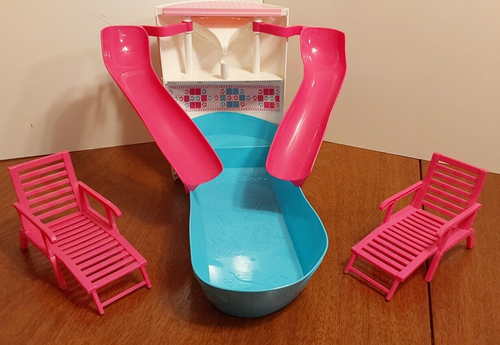 Mattel Barbie Sisters Cruise Ship Double Decker Pool Party Yacht Boat ...