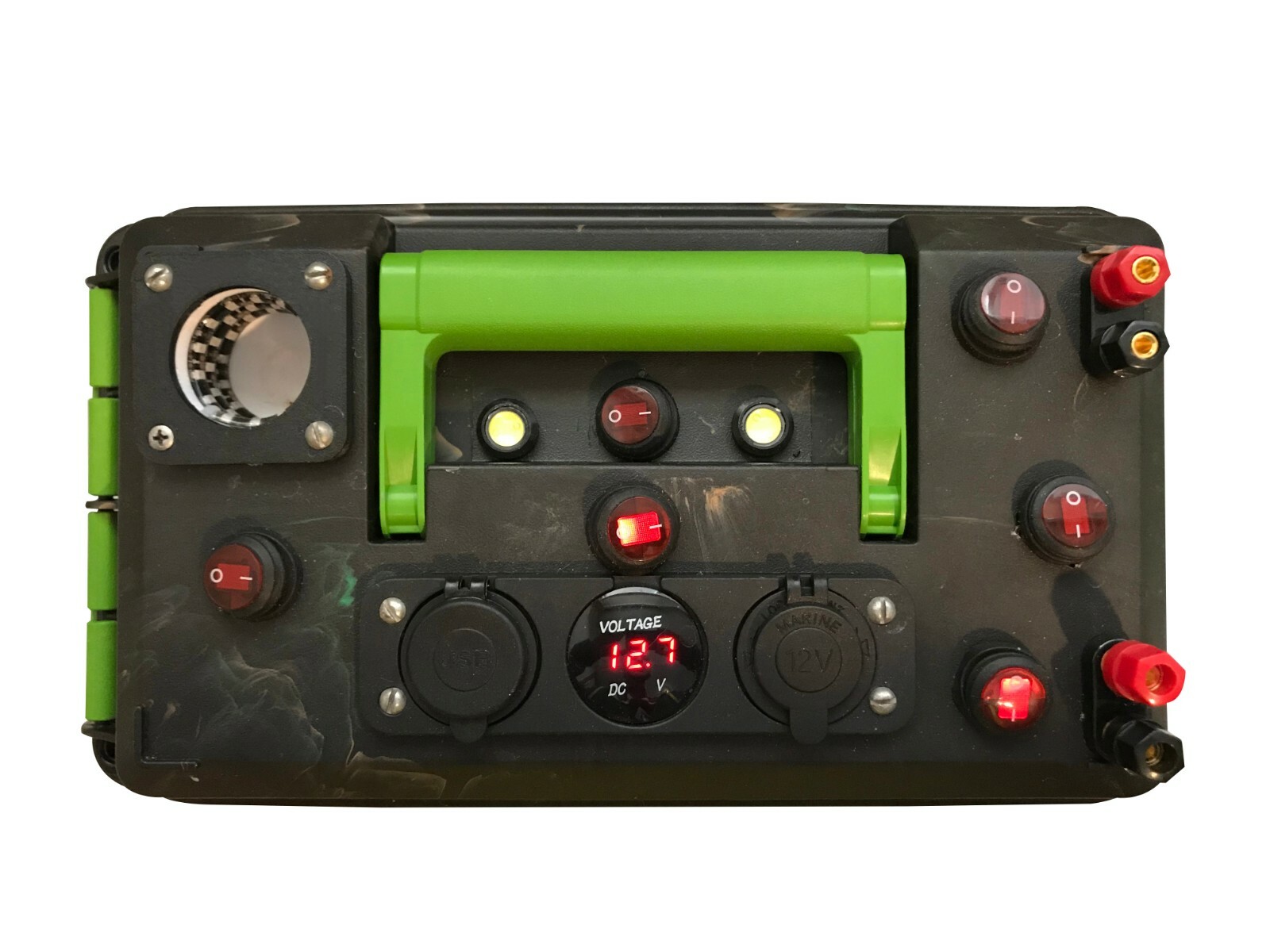 12v Portable Power Box Component Kit - for Ice Fishing Camping (BOX NOT ...