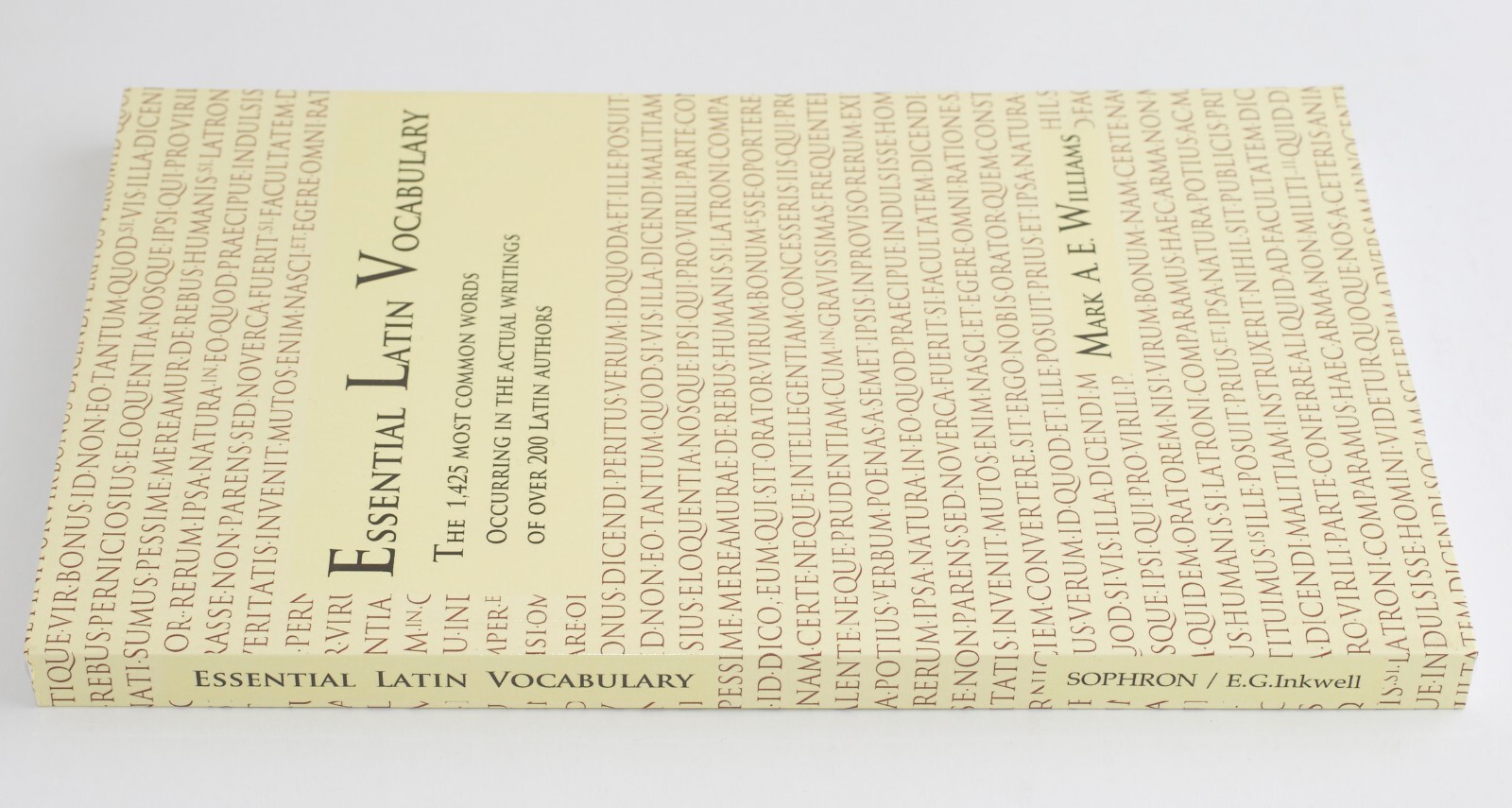 Essential Latin Vocabulary : The 1,425 Most Common Words Occurring in ...