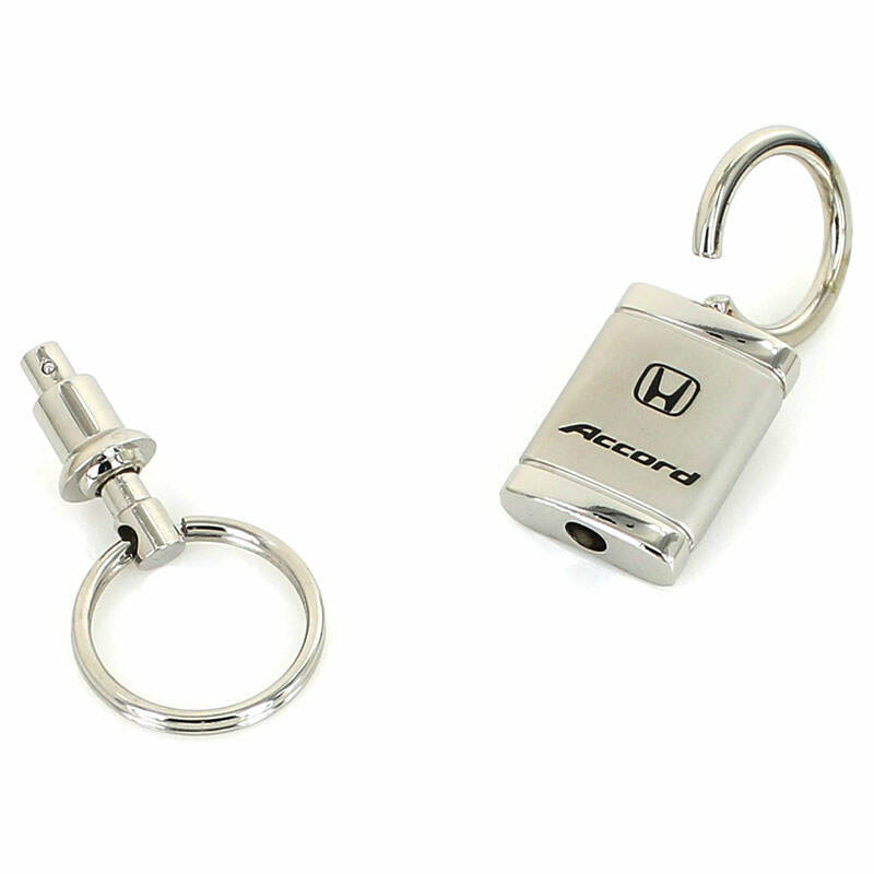 Honda Accord Satin Valet Keychain (Chrome) 718544158339 | eBay