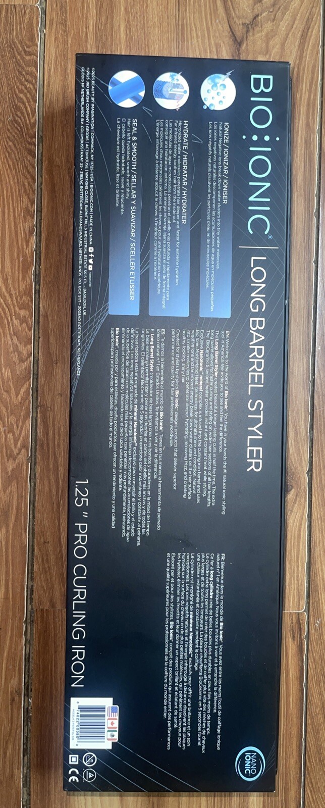 Bio Ionic 10x Pro 1 inch Styling Iron - Black for sale online | eBay