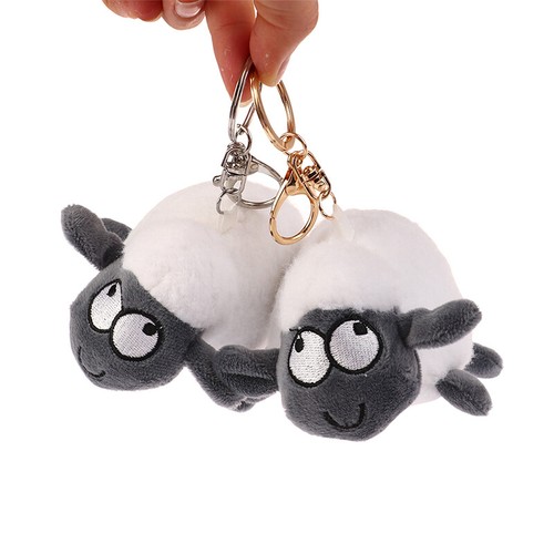 Sheep Cute Keychain Stuffed Plush Pendant Decoration Gifts for Kids ...