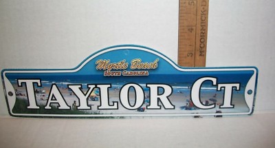 DOOR WALL SCANDICAL MYRTLE BEACH SOUTH CAROLINA NAME ROAD SIGN TAYLOR ...
