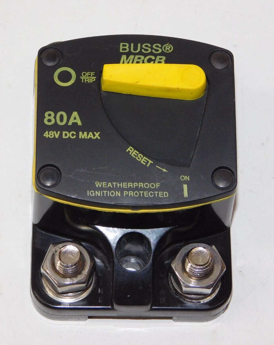 New Eaton Buss 187080F-03-1 MRCB Weatherproof Marine Circuit Breaker ...