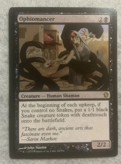 MTG Ophiomancer Commander 2013 84/356 Regular Rare for sale online | eBay