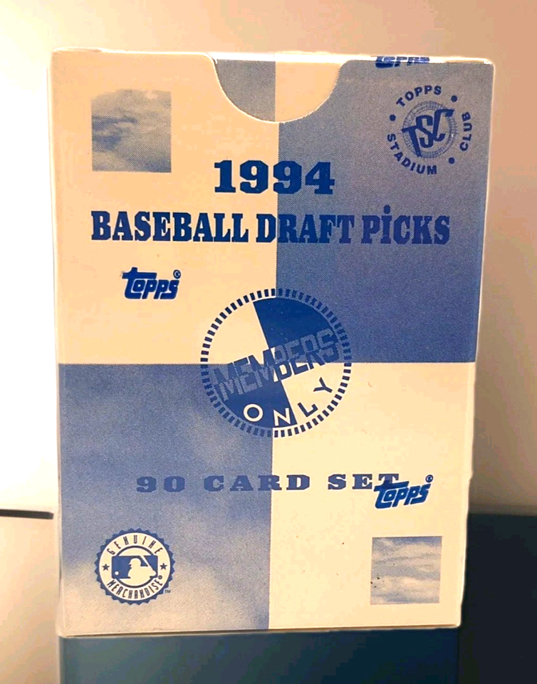1994 Topps Stadium Draft Picks Members Only Complete Factory Sealed 90 ...