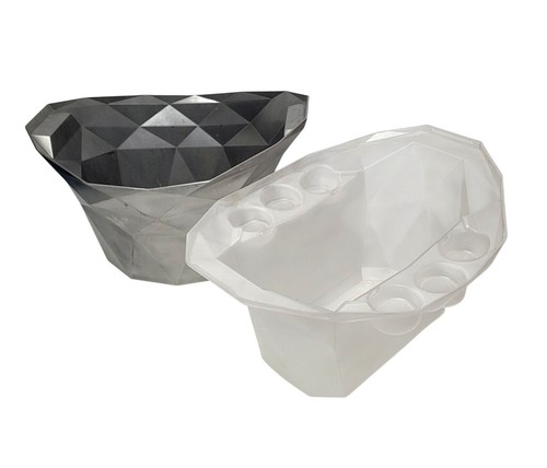 Red Bull Multi Btl Aluminum Geometric Pattern Ice Bucket w/ Removeable ...