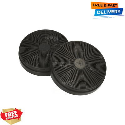 2x Cooker Hood Carbon Filters For Logik Type CF110 L60CHDB12 L60CHDB17 ...