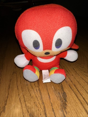 2022 Sonic The Hedgehog Knuckles Stuffed Plush Authentic Sega Toy ...