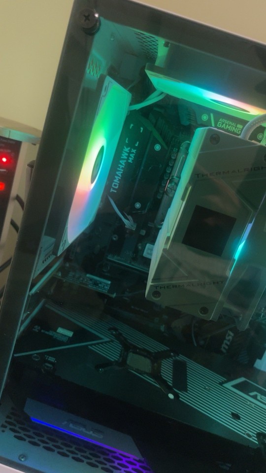 High Performance Gaming PC 6700 RTX RGB Lighting Excellent Condition ...