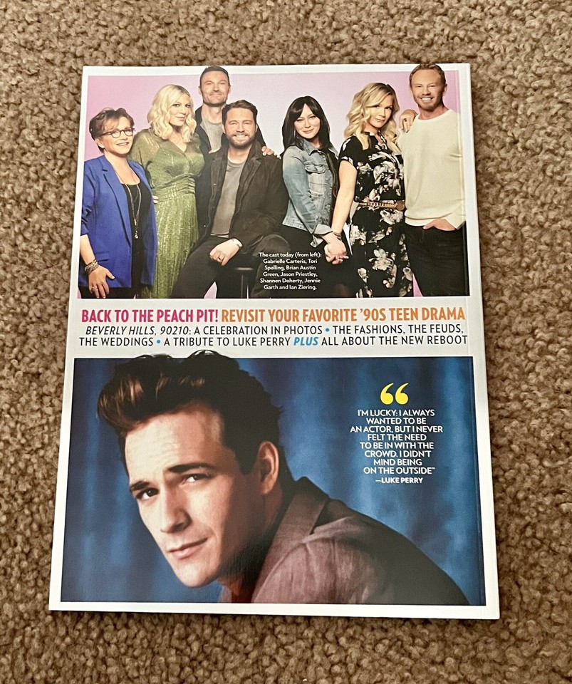 BEVERLY HILLS 90210 PEOPLE MAGAZINE 2019 10 SEASONS & FAREWELL TO LUKE ...