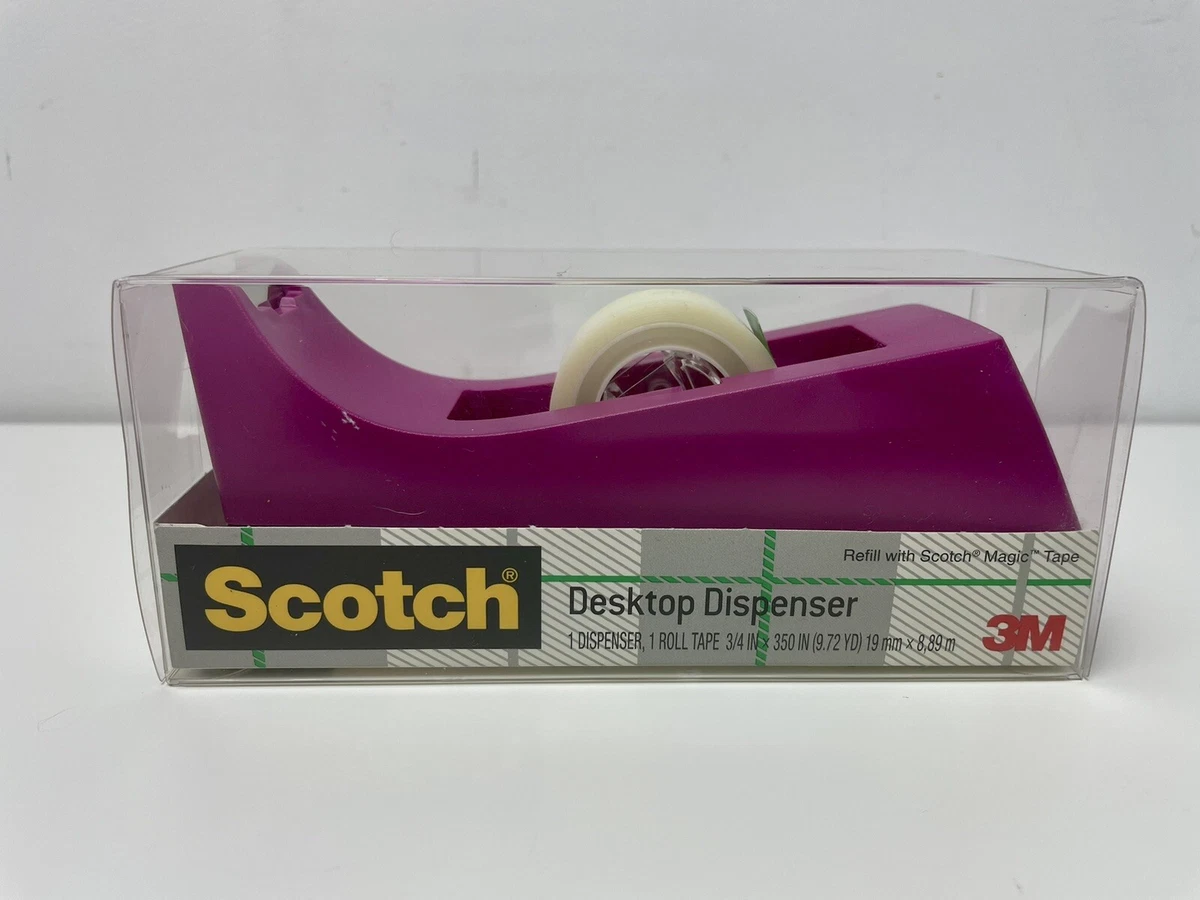 Scotch Tape Dispenser Pink