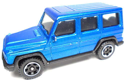 2018 MATCHBOX '15 MERCEDES BENZ G-CLASS BLUE 1:64 DIECAST 2 3/4" SUV ...