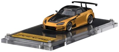 ignition model 1/64 J'S Racing S2000 (AP1) Matte Gold Resin Model Car ...