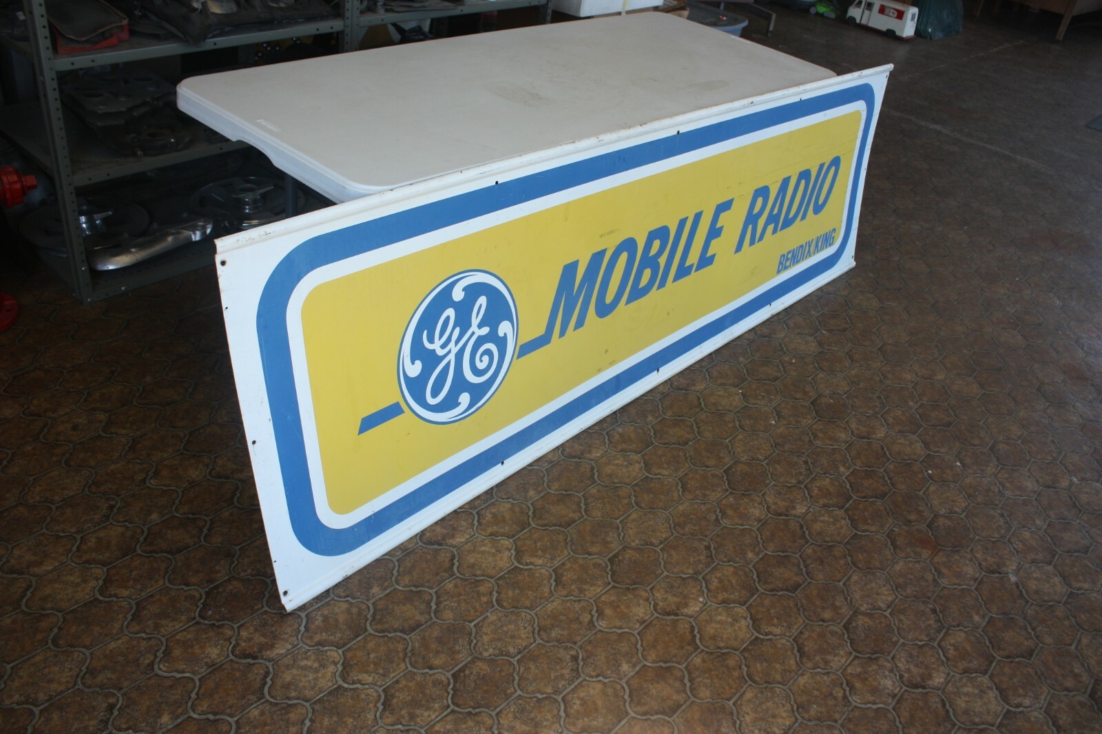 Antique Vintage GE Mobile Radio Bendix King Sign Airplane Avionics ...