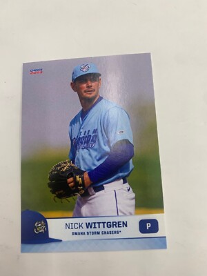 Nick Wittgren Card 2023 Omaha Storm Chasers Team Card | eBay