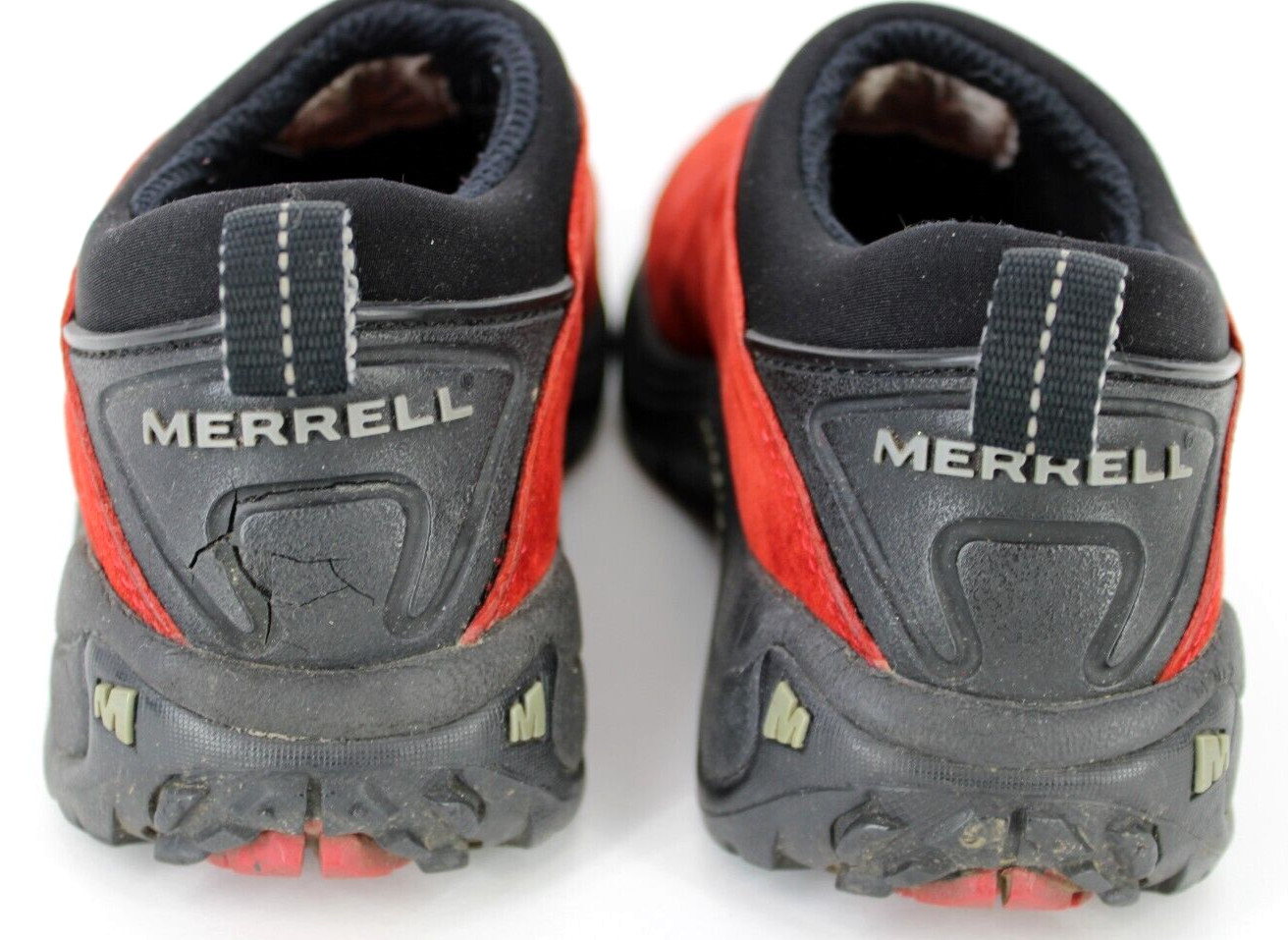 Merrill Women Encore Moccasin Red Suede Pull On US/7 … - Gem