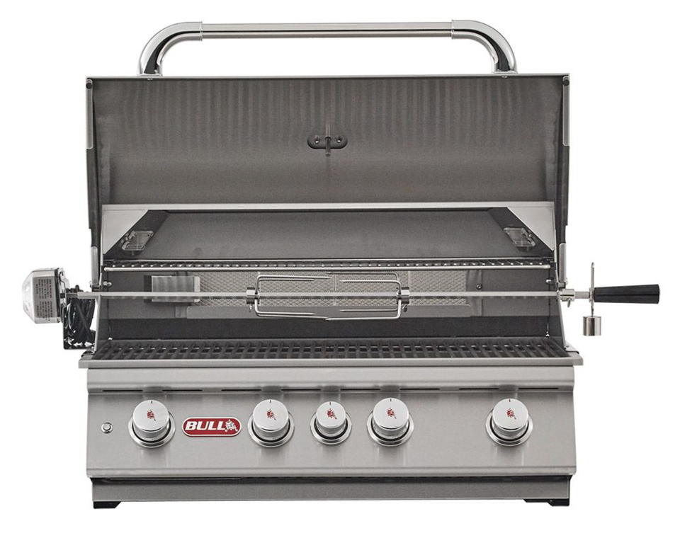 Bull Angus 4 burner 30 inch Built-In Gas Grill Natural Gas 47629 | eBay