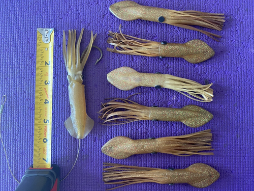 Squid Hoochie with 6 skirts Fishing Lures | eBay