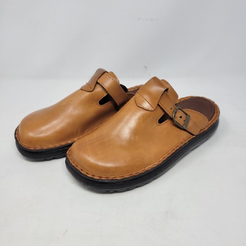 Jerusalem Sandals Handmade Sawyer Leather Closed Toe Clog Sandal 41 Men ...