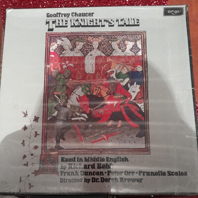 RICHARD BEBB: the knight's tale (chaucer) ARGO 12" LP 33 RPM Sealed | eBay
