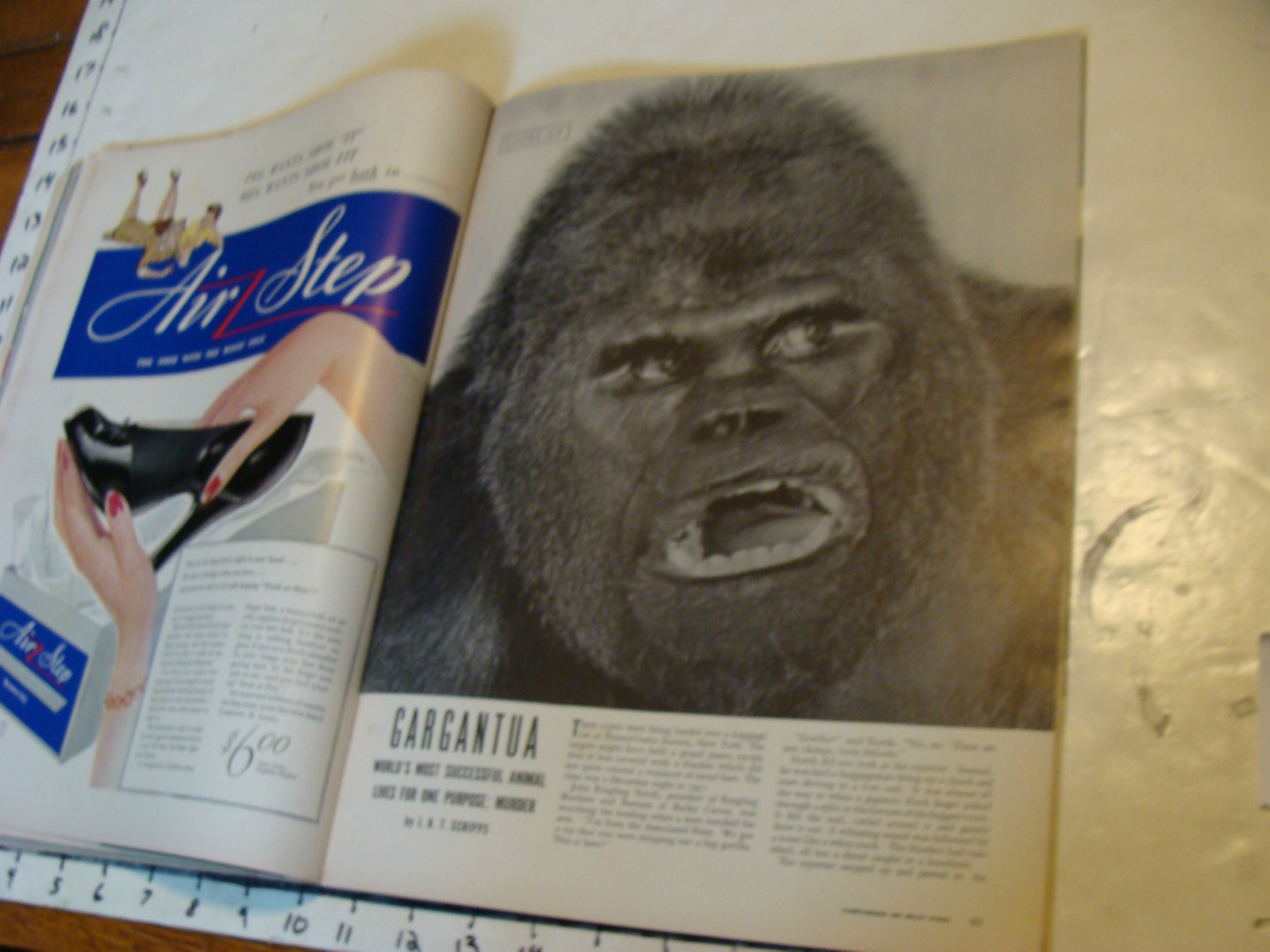 Vintage Life Magazine: FEB 26, 1940: HOCKEY GOALIE DAVE KERR; GARGANTUA ...