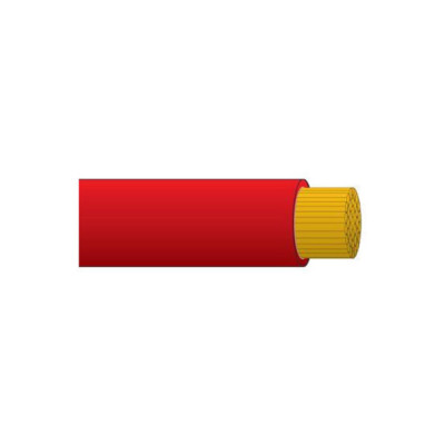 Cable - 0 B&S - RED - SOLD PER METRE - Battery Starter Cable - High ...