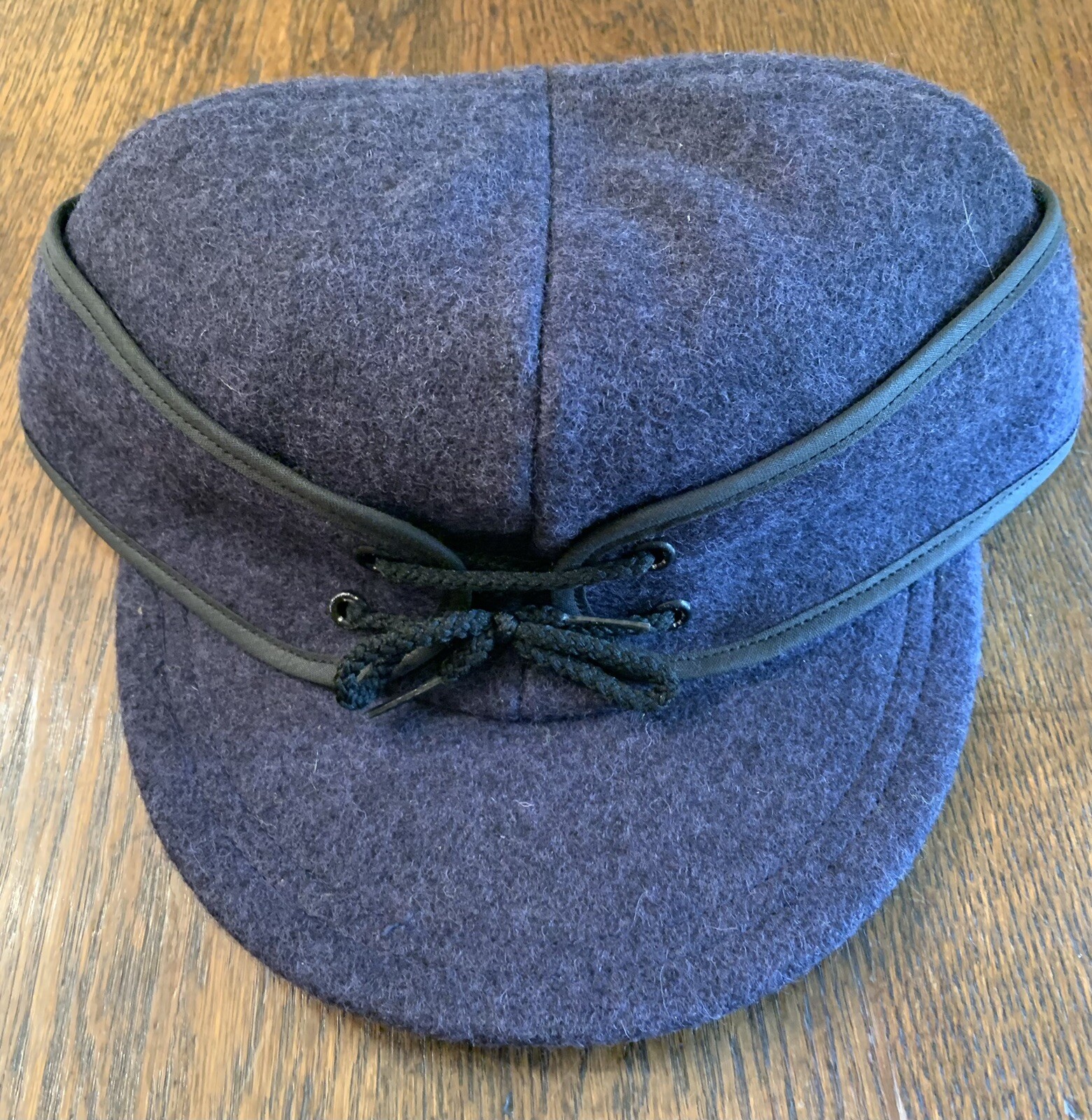 Vintage Langenberg Wool Railroad Cap, Charcoal, Size, 8 , Made in USA ...