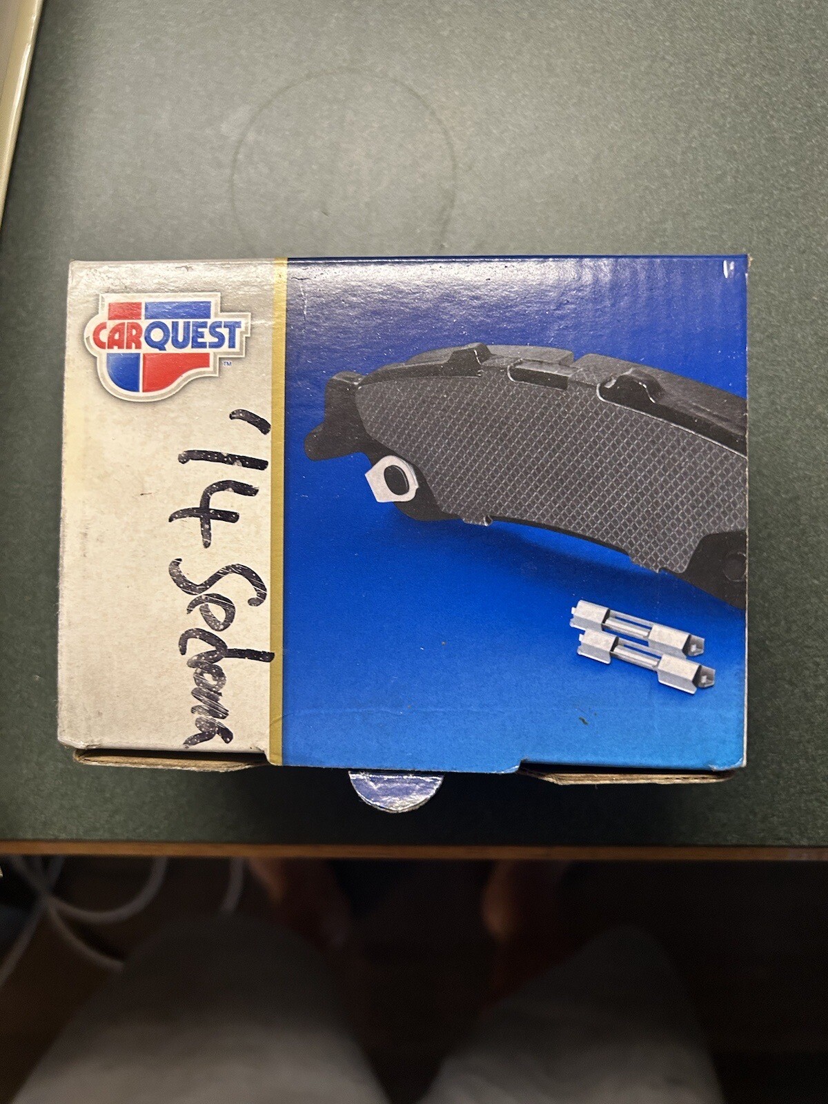Disc Brake Pad Set-Premium Gold Ceramic Rear Brake Pads CARQUEST ...