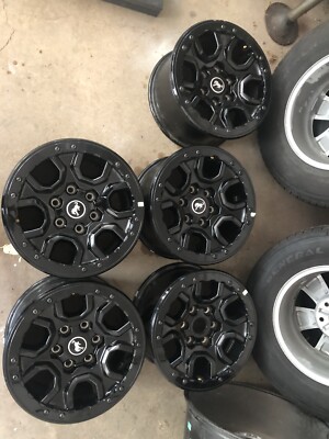 2023 FORD BRONCO SPORT MAVERICK FACTORY 17 WHEELS OEM RIMS BLACK | eBay