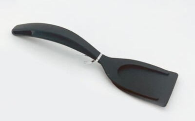 2 in 1 Non Stick Grip Flipper Pancake Fried Egg Spatula Clamp Turner ...