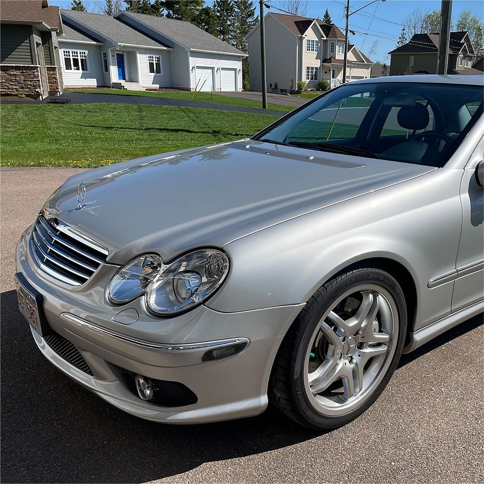 Smoke Front Bumper Side Marker Light Pair For 2003-2009 Mercedes W209 ...