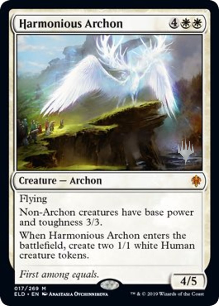 Harmonious Archon Promo Pack: Throne of Eldraine Regular for sale ...