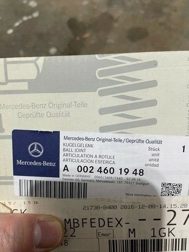 Brand new OEM Genuine Mercedes-Benz Steering Linkage Ball Joint ...