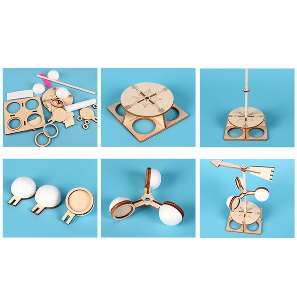 School Projects Physics Learning STEM Toy Educational Kits Wind Vane ...