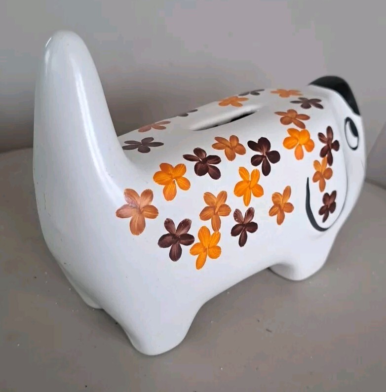 Vintage Arthur Wood Pottery Hand Painted Dog Money Box No 5279 | eBay