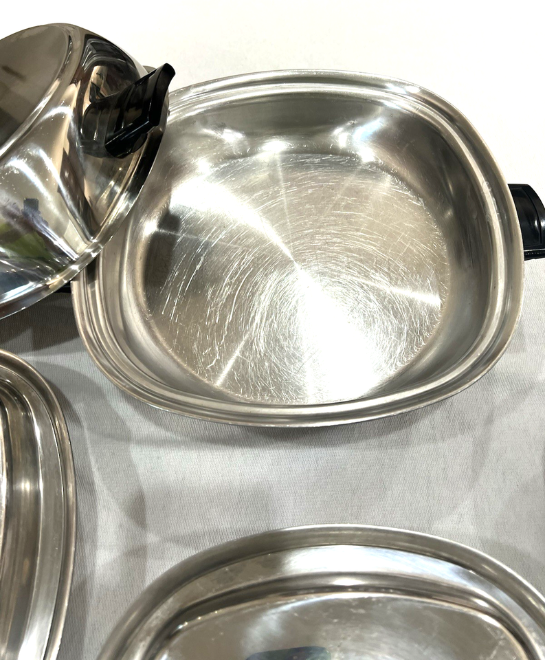 Aristo Craft 18/8 Stainless Steel Multi-Ply 12 Total Pieces Cookware ...