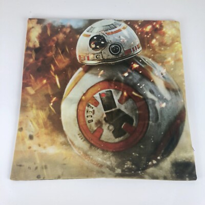 Star Wars Explosion BB8 Throw Pillow Cover Bed Decor Unbranded Orange ...