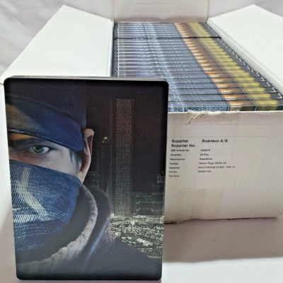 Watch Dogs G1 DVD size Steelbook (Xbox) UBISOFT ORIGINAL MERCHANDISE ...