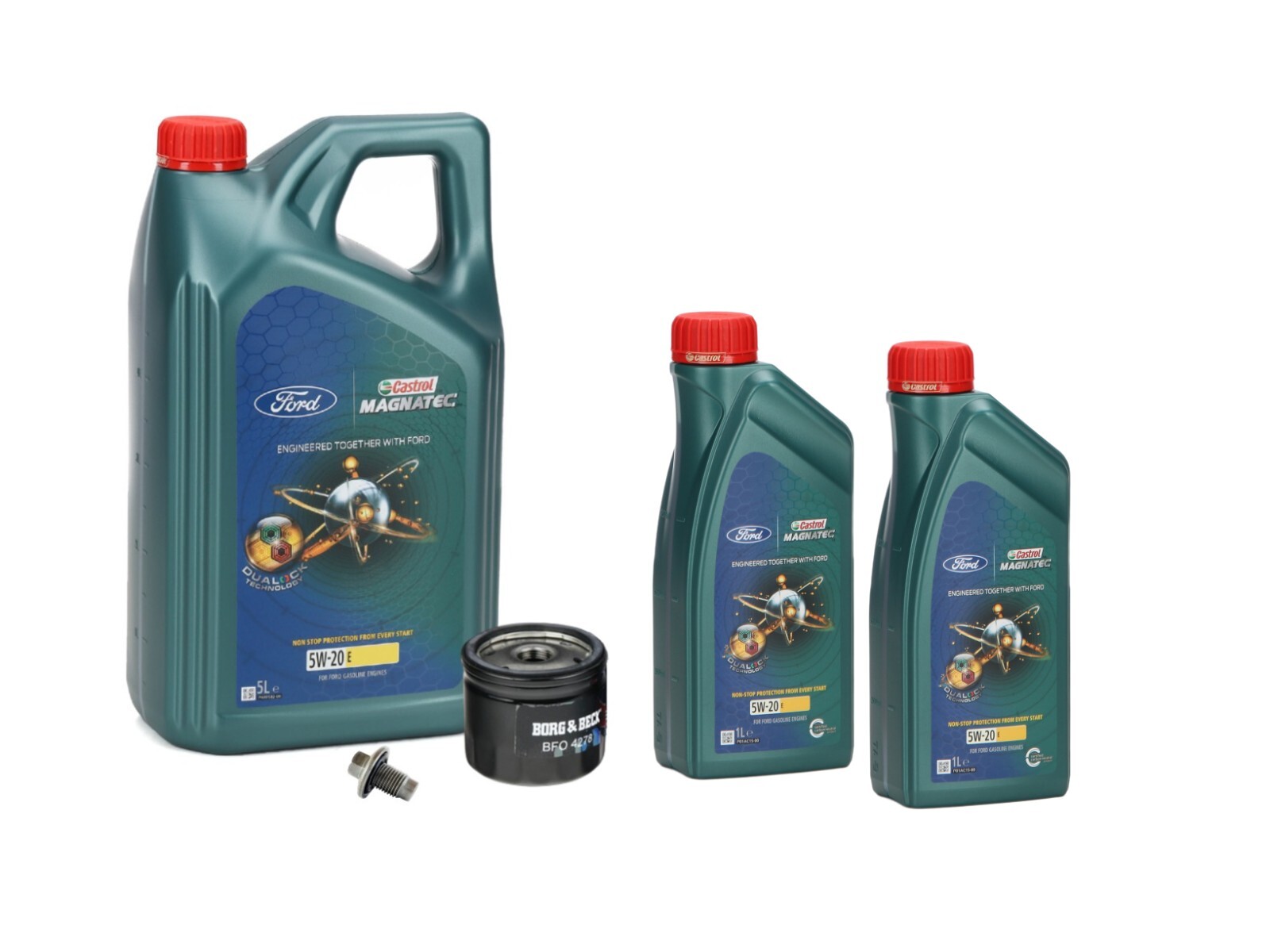 Ford Fiesta MK8/8.5 1.5 ST EcoBoost Engine 7L Castrol Oil & Filter | eBay
