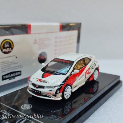 Honda Civic Type R FN2 Race Livery 2007 LHD PARA64 1/64 #PA-55397 | eBay