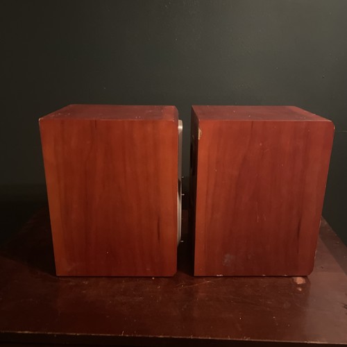 Philips MCD708 Ribbon Tweeter Technology Rosewood Bookshelf Speaker ...